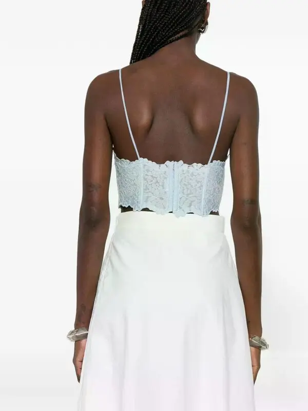 Ermanno Scervino Lace Spaghetti-strap Top
