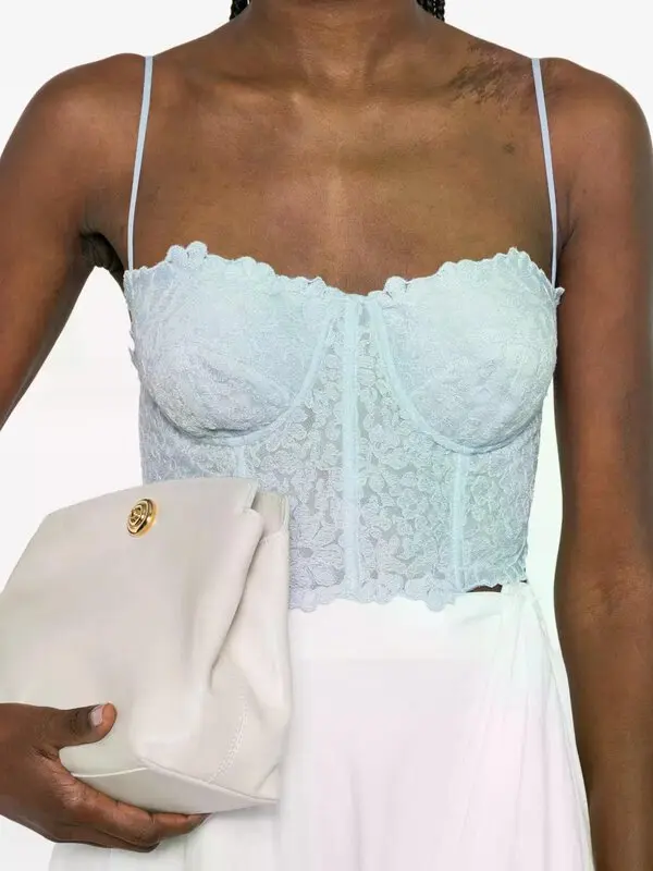 Ermanno Scervino Lace Spaghetti-strap Top