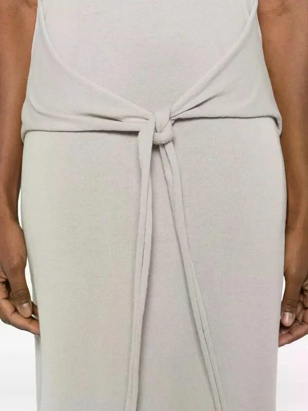 LEMAIRE Lemiare Sleeveless Knotted Midi Dress