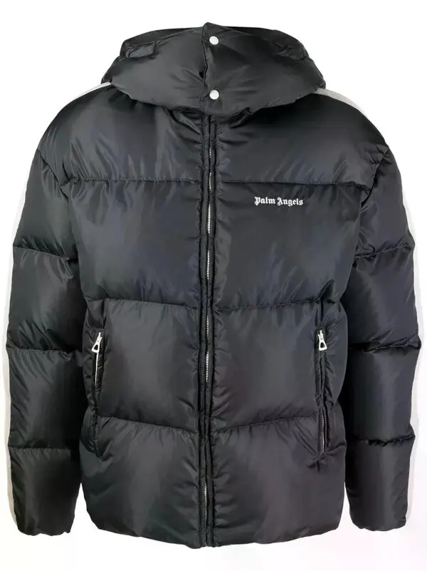 Palm Angels Logo-print Puffer Jacket