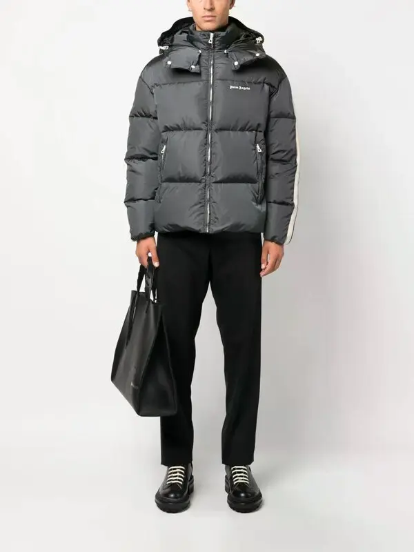 Palm Angels Logo-print Puffer Jacket