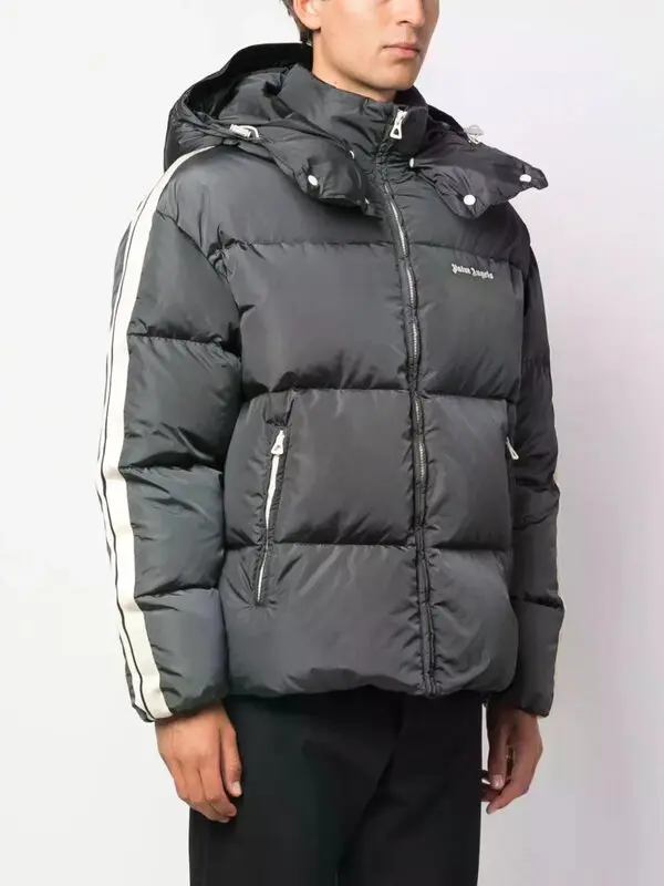 Palm Angels Logo-print Puffer Jacket