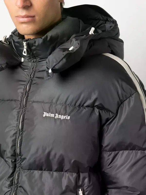 Palm Angels Logo-print Puffer Jacket