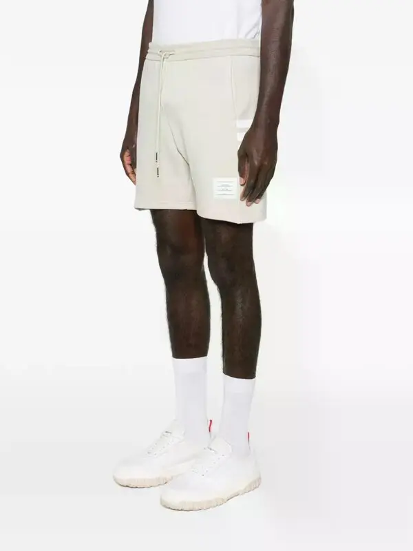 Thom Browne Loopback 4-bar Sweatshorts - Neutrals