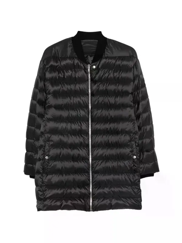 MONCLER + RICK OWENS Flight Logo-appliqué Quilted Jacket