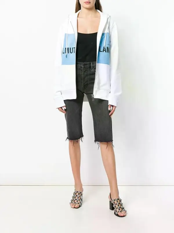 Helmut Lang Slim Denim Culottes