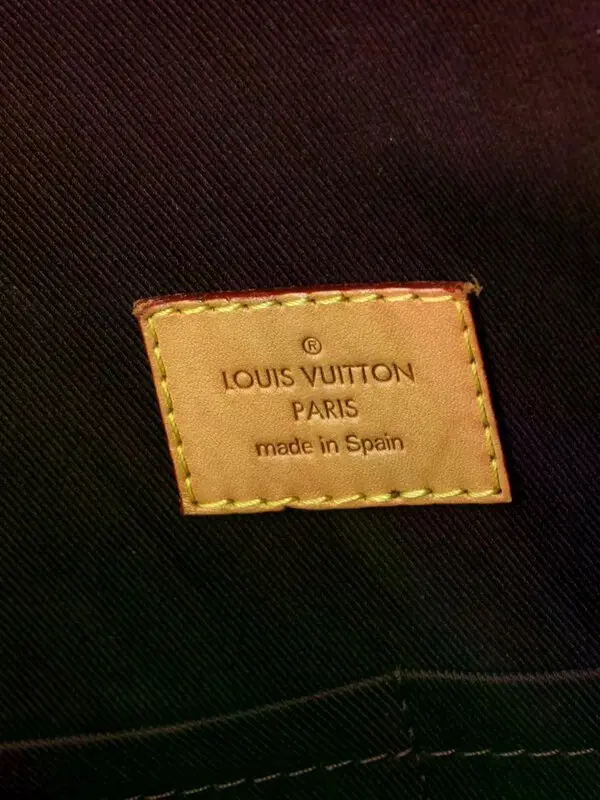 LOUIS VUITTON Cluny Top Handle Mm Monogram Canvas Shoulder Bag - Brown