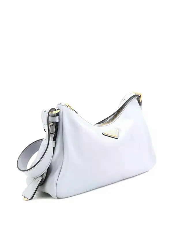 Prada Aimee Leather Hobo Bag