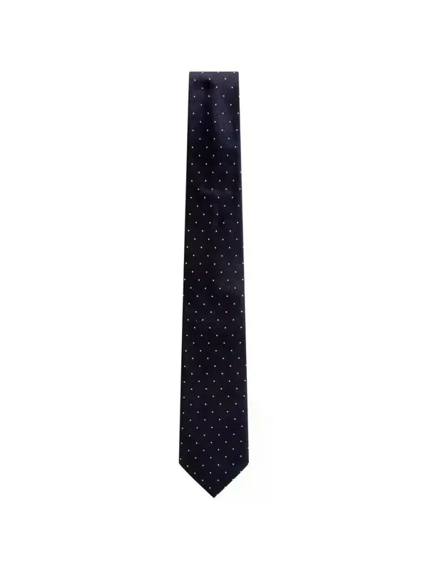 TOM FORD Polka-dot Neck Tie - Blue