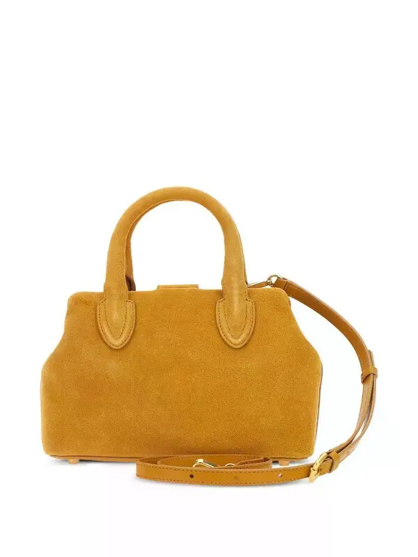 SCHELL Top Handle Tote Bag With Metallic Lettering