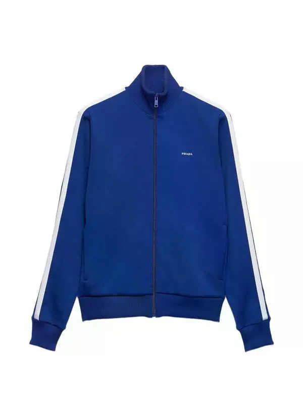 Prada Embroidered Logo Sweatshirt