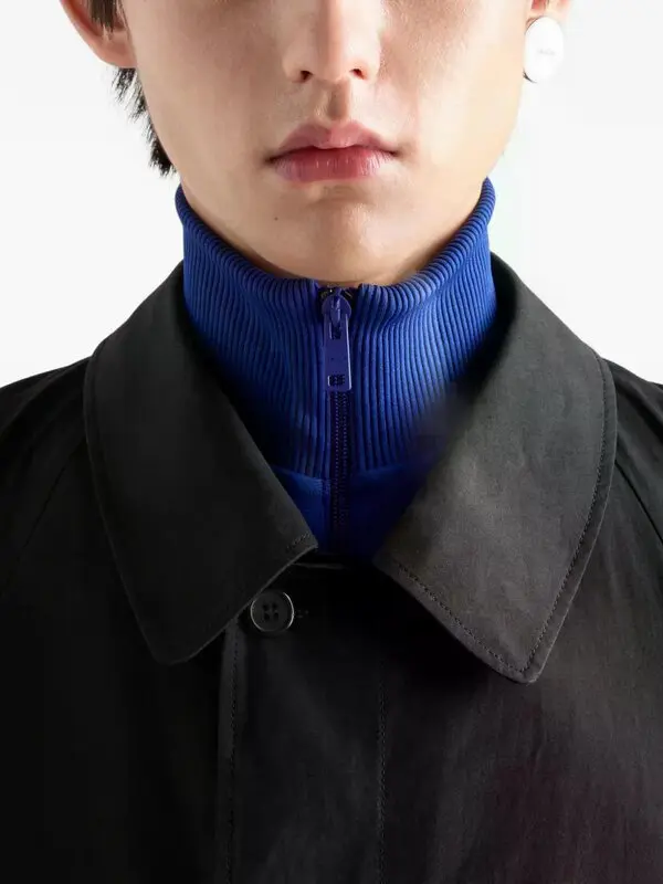 Prada Embroidered Logo Sweatshirt