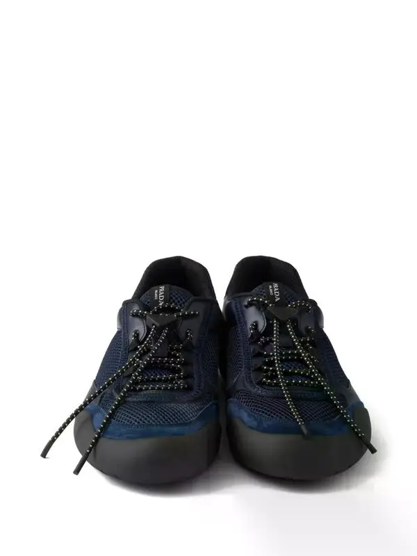 Prada Speedrock Geometric Sneakers - Blue