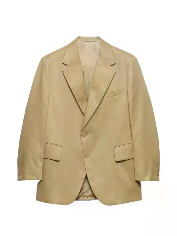 Prada Single-breasted Jacket - Neutrals
