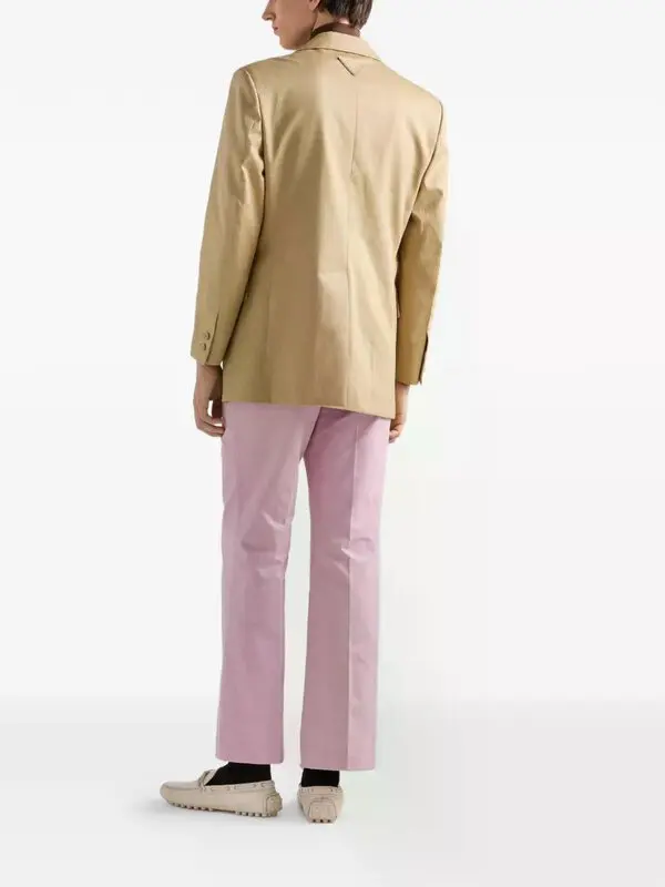 Prada Single-breasted Jacket - Neutrals