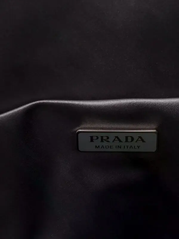 Prada Drawstring Pouch - Grey