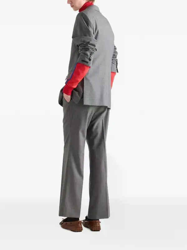 Prada Double-breasted Peak-lapels Blazer