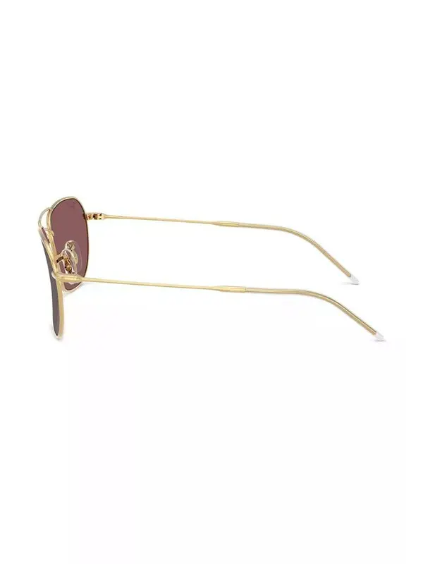 Ray-ban Caravan Reverse Sunglasses - Gold