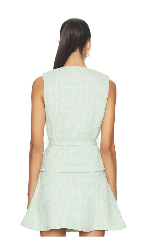 Astr The Label Kelson Tweed Vest
