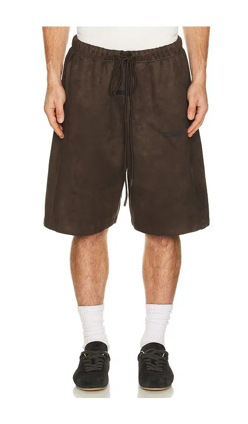 Fear Of God Relaxed Sweatshort - Brown