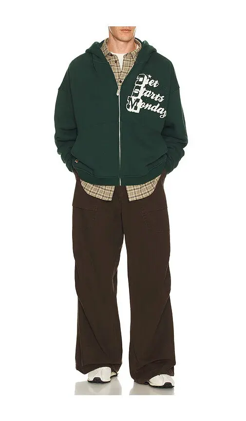 DIET STARTS MONDAY Star Full Zip Sweatshirt