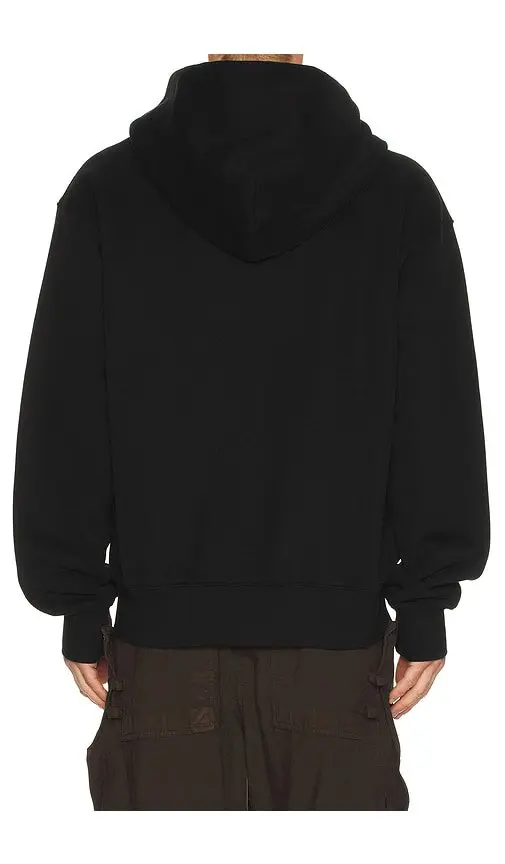 PLEASURES Impact Zip Hoodie - Black