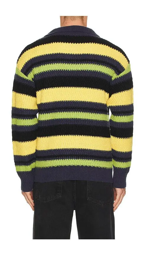 PLEASURES Cooper Polo Sweater