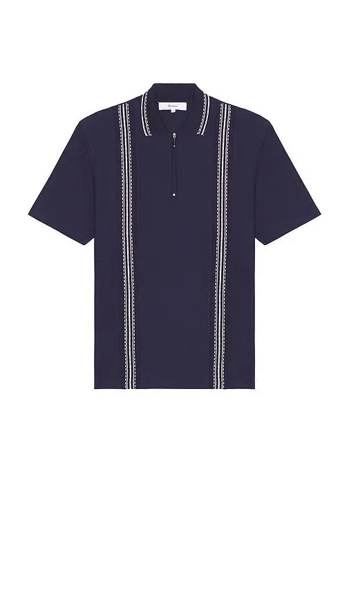 PALMES Panel Zip Polo