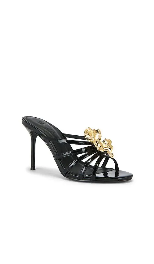 Schutz Flora Mule - Black