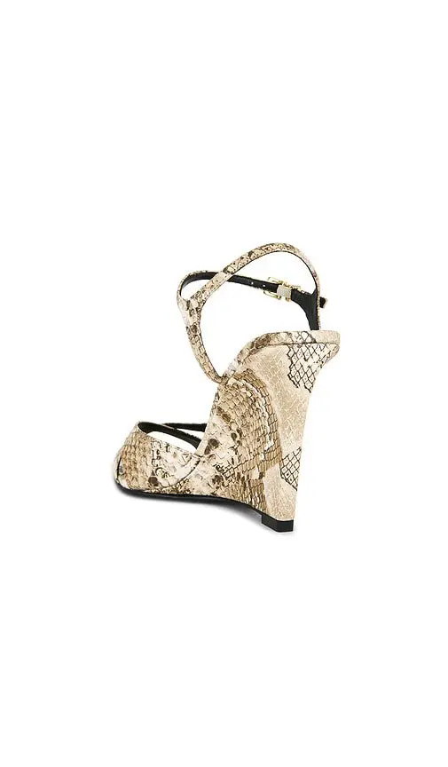 Schutz Maxine Wedge Sandal - Platina