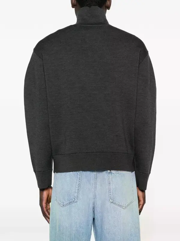 Givenchy Half-zip Logo Sweater