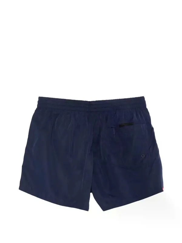 DIESEL® Logo Print Drawstring Swim Trunks