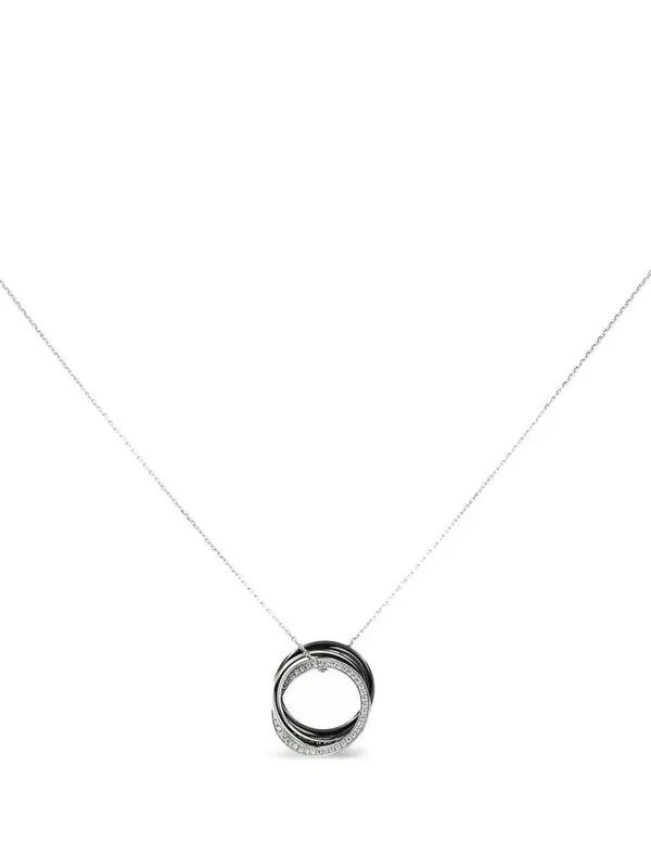Cartier 2000's Trinity Diamond Pendant - Silver