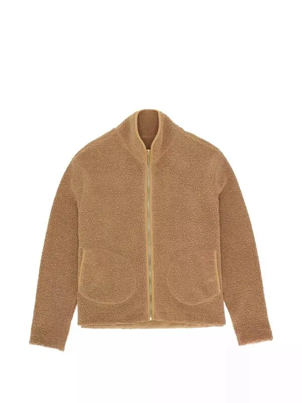 FORTELA Teddy Wool Jacket - Brown