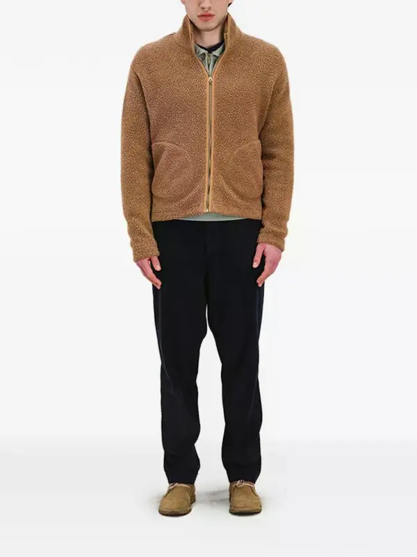 FORTELA Teddy Wool Jacket - Brown