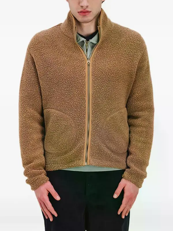 FORTELA Teddy Wool Jacket - Brown
