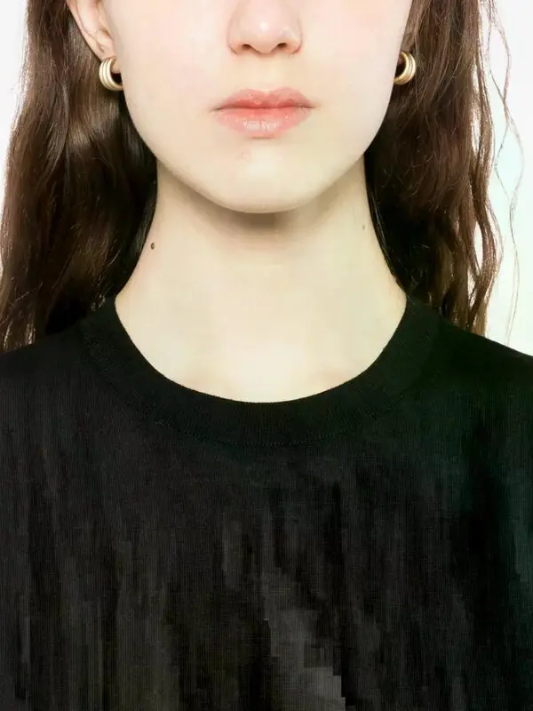 Theory Knitted T-shirt - Black