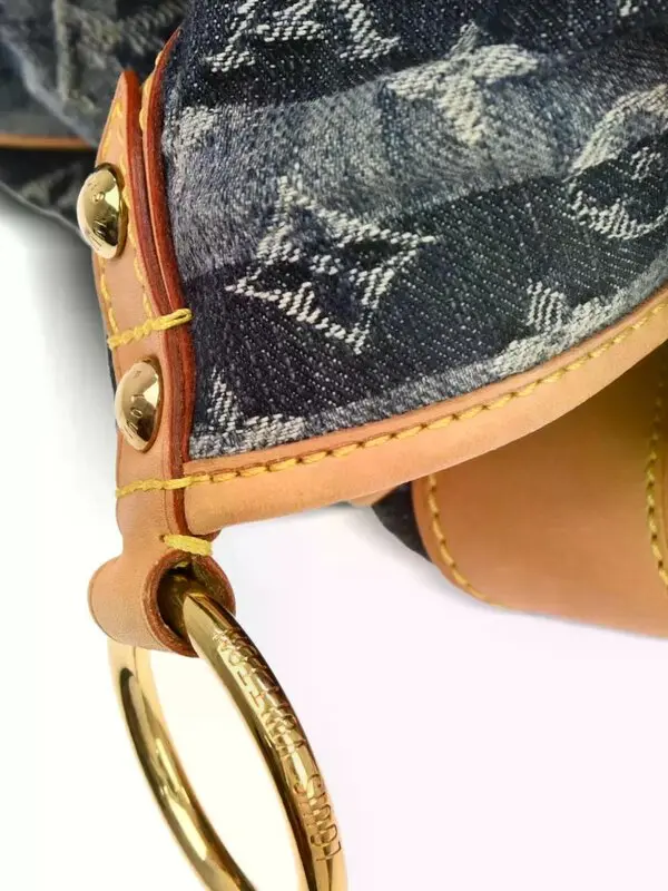 LOUIS VUITTON 2006 Gm Cabas Raye Tote Bag - Blue