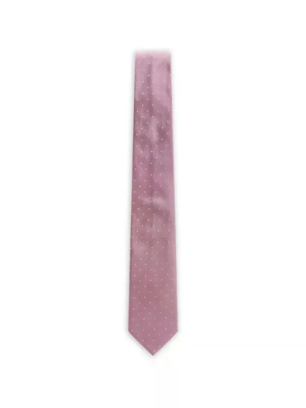 TOM FORD Polka-dot Standard Tie - Pink