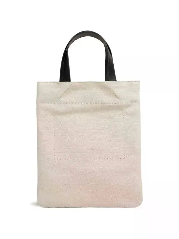 JIL SANDER Logo-printed Tote Bag With Leather Handles