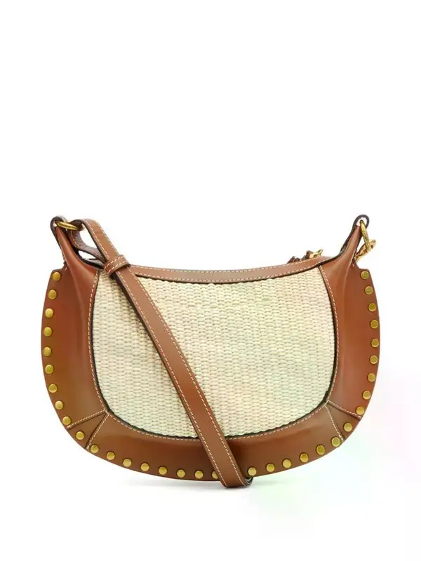 Isabel Marant Étoile Oskan Moon Raffia Shoulder Bag