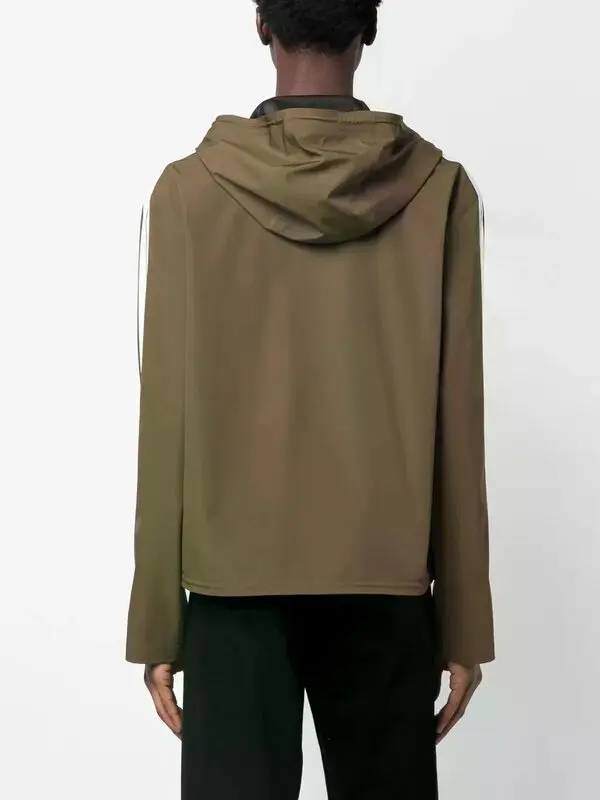 Palm Angels Side-stripe Hooded Jacket