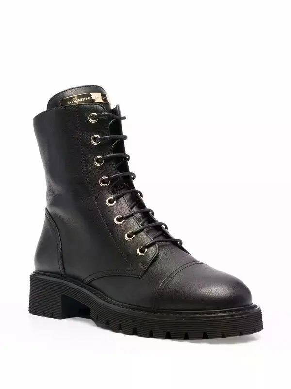 GIUSEPPE ZANOTTI Nevada Leather Ankle Boots
