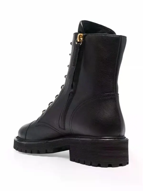 GIUSEPPE ZANOTTI Nevada Leather Ankle Boots