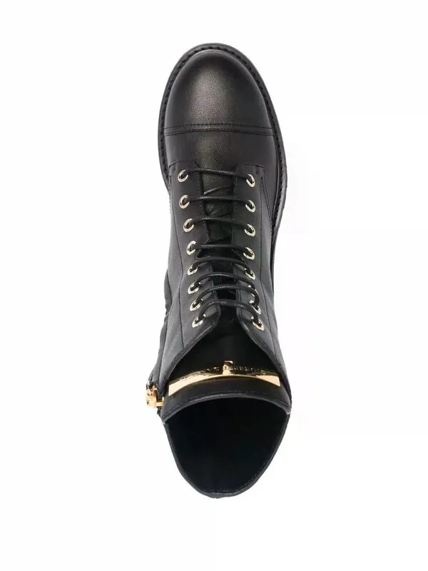 GIUSEPPE ZANOTTI Nevada Leather Ankle Boots