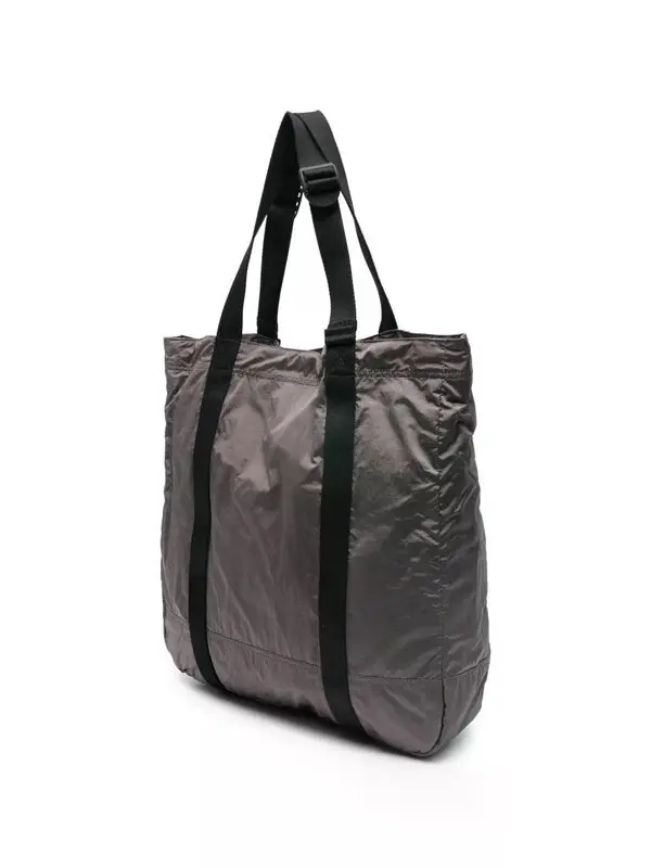 Stone Island Logo-patch Nylon Metal Tote Bag - Grey