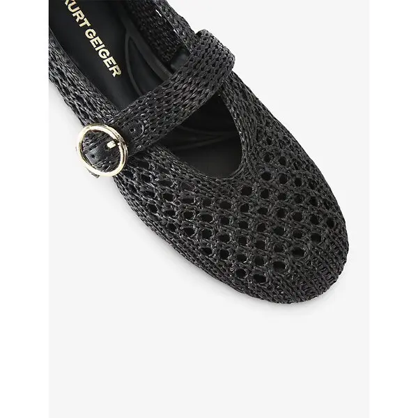 Kurt Geiger Woven Ballet Flats