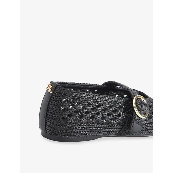 Kurt Geiger Woven Ballet Flats