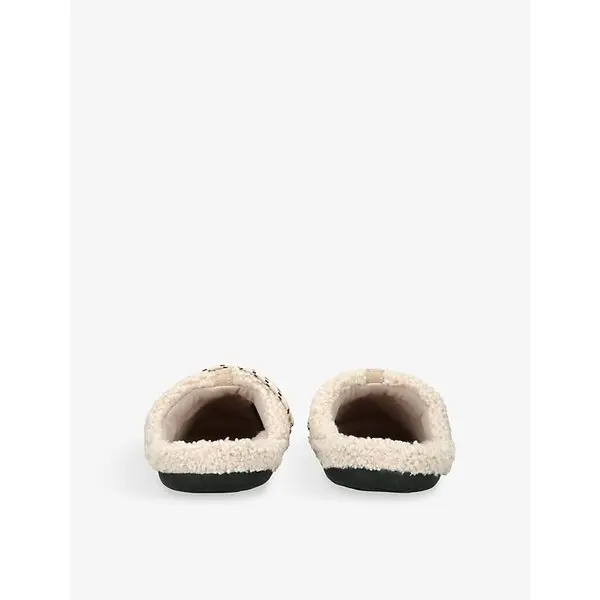 Moon Boot Teddy Faux-shearling Slippers