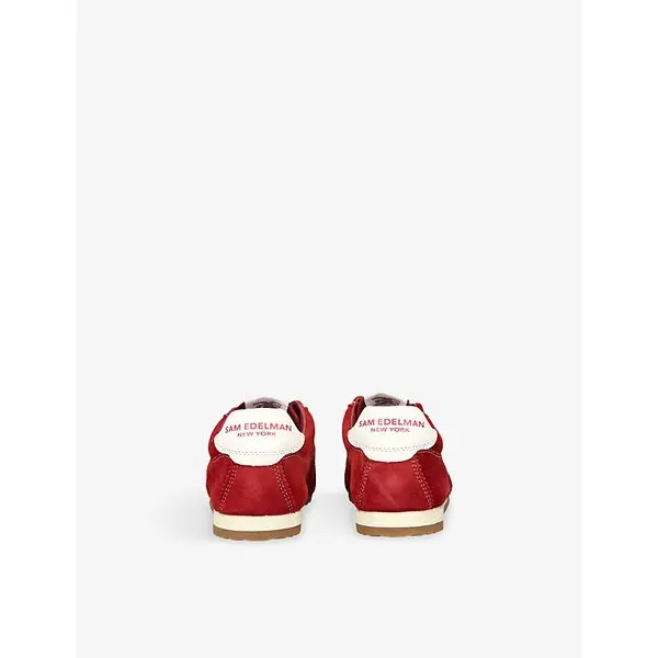 Sam Edelman Isela Suede Trainers - Red